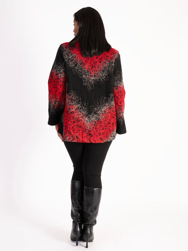 Abstract Embroidered Design Cross | Chesca Direct