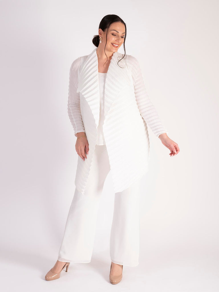 RESTOCKED- Ivory Chiffon Camisole | Chesca Direct