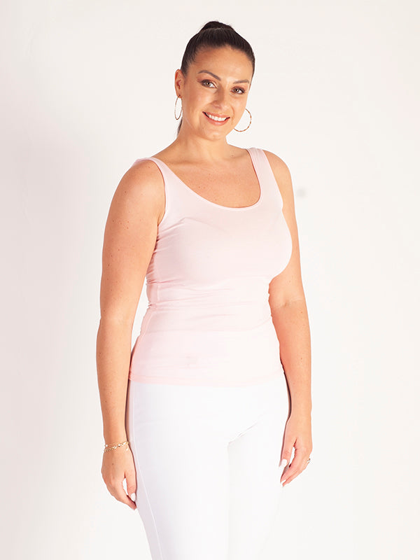 Pink Sleeveless Essential Camisole | Chesca Direct