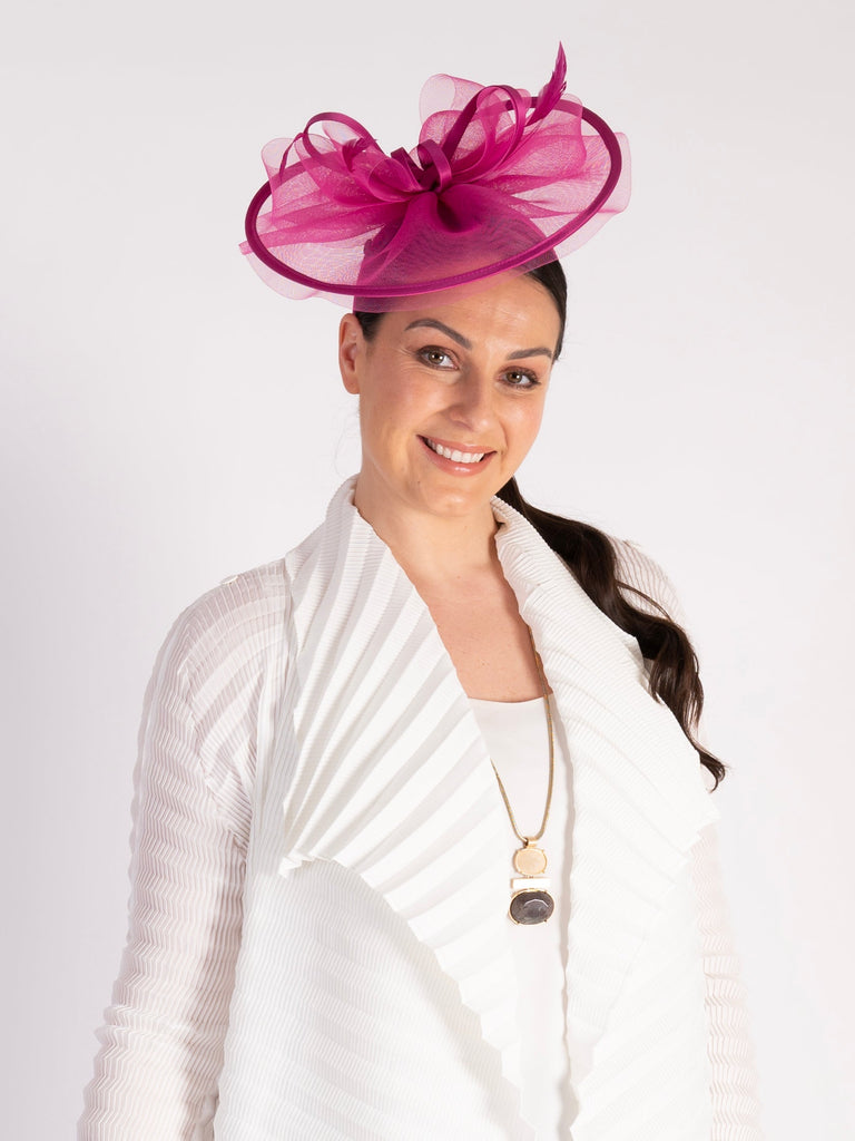 Fuchsia Heart Shape with Bow Detail | Chesca Direct